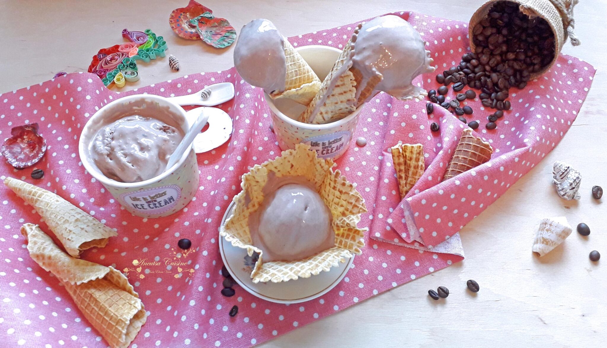 Înghețată cu rom, cacao și cafea | iCooking - pentru bucatarii de acasa